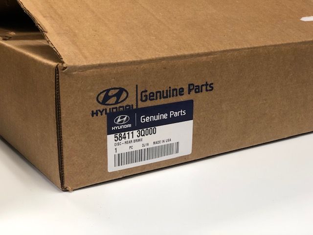 2011-2019 Hyundai Sonata Rotor 58411-3Q000 | OEM Hyundai Parts