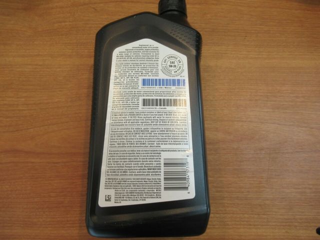 OEM Mopar 2014-2020 Ram Promaster 3.6L 6Qts. Mopar MaxPro 5w20 Oil ...