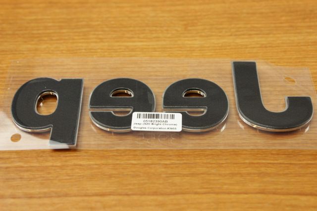OEM Mopar 2011-2018 Jeep Grand Cherokee Chrome Hood Logo Emblem Badge ...