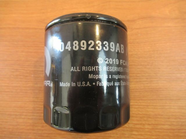 OEM Mopar 18-20 Jeep Wrangler JL 2.0L 5W-30 5Qts Full Synthetic Oil ...