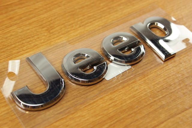OEM Mopar 2011-2018 Jeep Grand Cherokee Chrome Hood Logo Emblem Badge ...