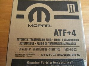 OEM Mopar Chrysler Dodge Jeep Ram 8 Quarts Automatic Transmission Fluid ...