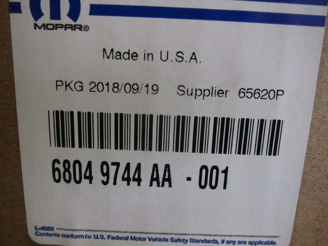 OEM Mopar 2009-2019 Dodge Ram 1500 Rear Bumper Bracket Kit OEM ...