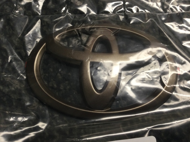 Genuine Toyota 4Runner 40th Anniversary Bronze Emblem Overlays PT948 ...