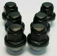 2020 Toyota Tacoma Genuine Toyota Black Lug Nuts Set of (6) Multiple ...