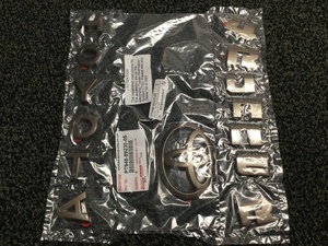 Genuine Toyota 4Runner 40th Anniversary Bronze Emblem Overlays PT948 ...