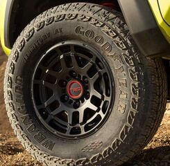 Genuine Toyota Tacoma TRD PRO Flat Black Wheel (center cap separate ...