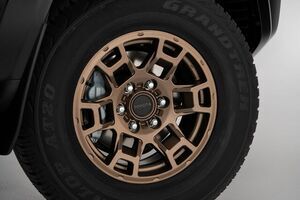 Genuine Toyota 4Runner TRD 40th Anniversary Flat Bronze 17" Wheel PTR56 ...