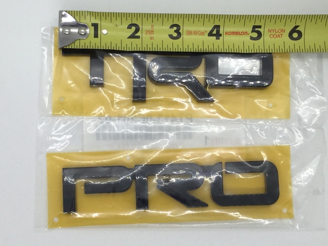 2020-2022 Toyota Sequoia Genuine Toyota Sequoia Black TRD PRO Tailgate ...