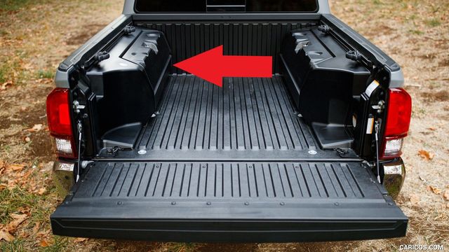 2022-2023 Toyota Tacoma Bed Storage Box And Cooler - Left Side PT271 ...