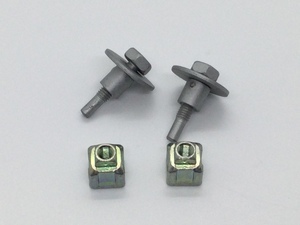 Genuine Toyota Airbox Bolt & Nut Set (2 90099-04593 bolts & 2 90099 ...