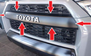 2017-2019 Toyota 4Runner Genuine Toyota 2014 and Newer 4Runner TRD PRO ...