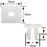 2012-2024 Toyota Rocker Molding Grommet 90189-06237 | Elmhurst Toyota Parts