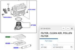 2022-2024 Toyota Genuine (2022 + Tundra) (2023 + Sequoia) (2024+ Tacoma ...