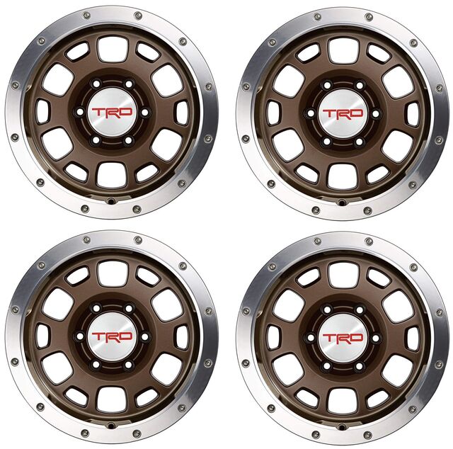 Genuine Toyota Tacoma 4Runner FJ Cruiser Bronze Beadlock Wheel Set ...