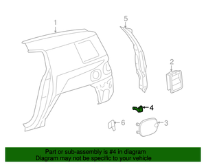 2005-2024 Toyota Genuine Toyota Tacoma 4Runner Tundra Sequoia Gas/Fuel ...