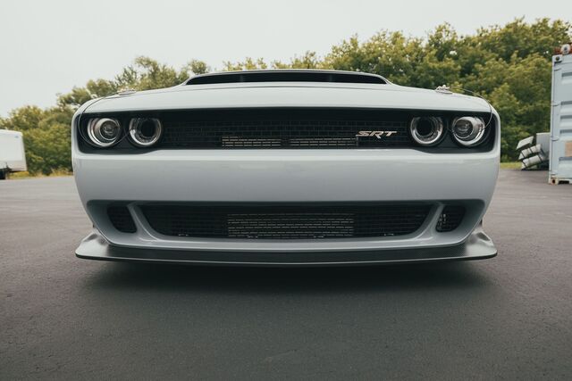 2018 Dodge DEMON Front Splitter Wide Body Matte Finish - SpeedKore DIR ...