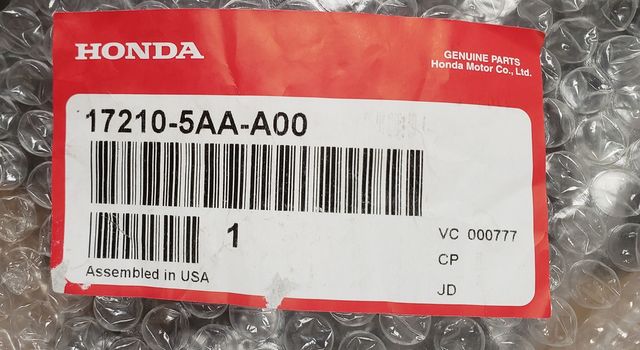 2016-2021 Honda Civic 17-21 Honda Civic 1.5 L Engine Air Box Cover ...