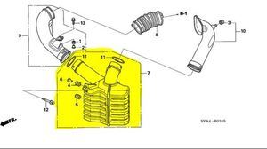 2006-2011 Honda Civic Resonator Assembly 17230-RNA-A00 | Honda Parts Hub