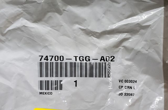 2017-2021 Honda Civic 17-21 Honda Civic Hatchback (5D) Fuel Lid ...