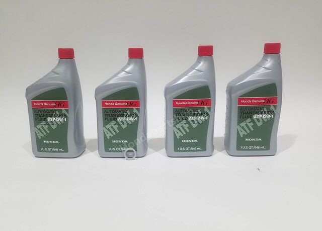 Honda & Acura Genuine ATF DW-1 Transmission Fluid Change Kit, 4 U.S.Qt ...
