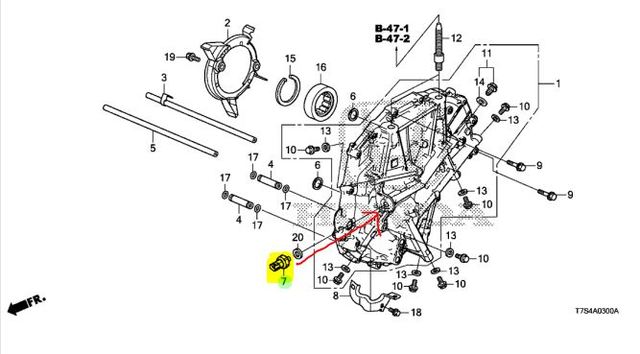 2022-2024 Honda Sensor Oil Pressure 28660-6GA-003 | Honda Parts Hub