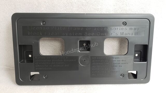 2018-2020 Honda Accord 2018-20 Honda Accord Front License Plate Bracket ...