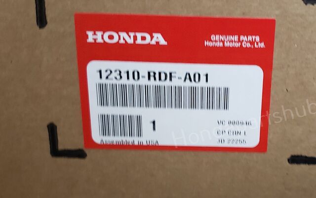 2013-2019 Honda 13-17 Honda Accord 4 Cyl & 15-19 CR-V Cylinder Head ...