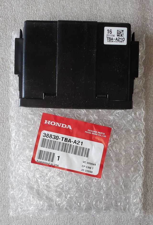 16-21 Civic Relay Module (VIN Req) 38830-TBA-A21 | Honda Parts Hub