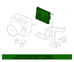 19435407 - Electronic Brake Control Module Assembly 2012-2017 GM ...
