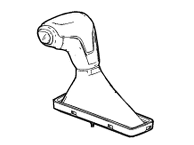 85545644 - Black Automatic Transmission Control Lever Knob Chevrolet ...