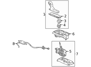 13545091 - Automatic Transmission Control Chevrolet Parts Direct