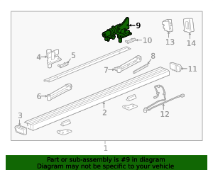 85659273 - Driver Side Asst Step Motor Chevrolet Parts Direct