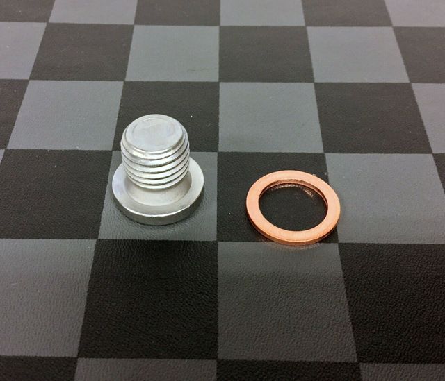 BMW E46 E92 M3 E60 M5 E63 M6 Z3M Z4M Engine Oil Drain Plug W/ Washer ...
