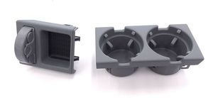 BMW Center Console Cup & Coin Holders For BMW E46 Gray 51168248504 ...