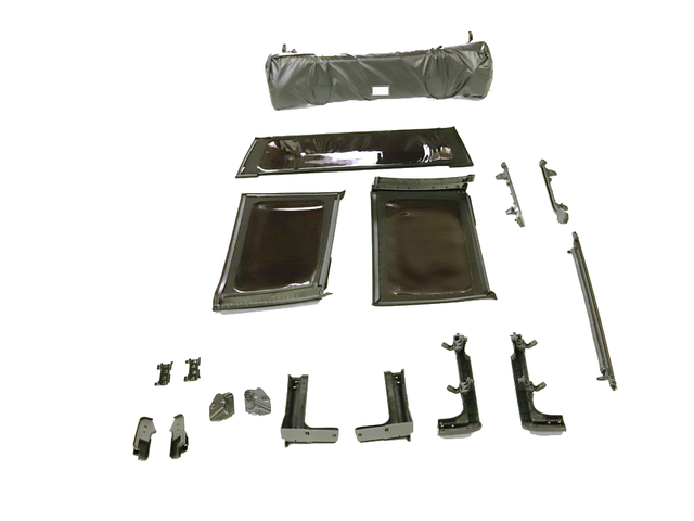 Mopar OEM 82215147AB Soft Top Kit Twill Tinted Windows 2 Door Jeep ...