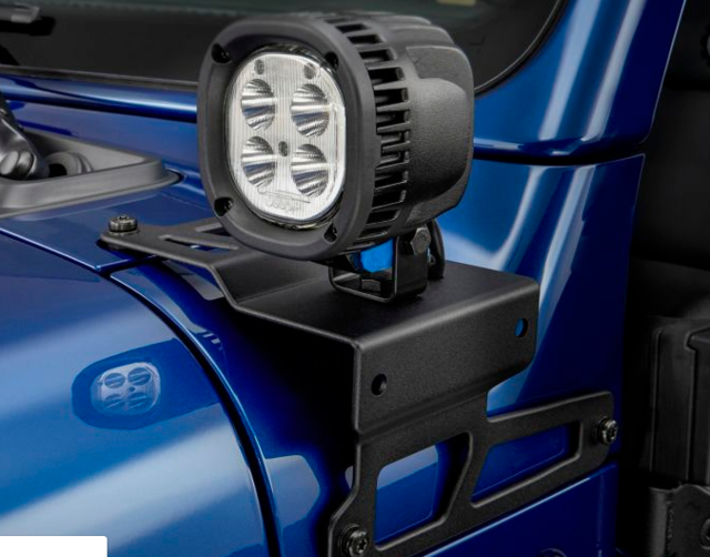 82215427AB JEEP WRANGLER, GLADIATOR LIGHT MOUNTING BRACKET OFF-ROAD ...