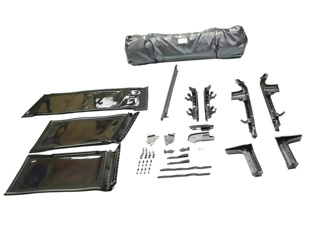 Mopar OEM 82215146AB Premium Twill Soft Top w/ Tinted Windows Jeep ...