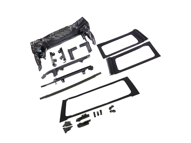 2018-2021 Jeep Wrangler JL Twill Soft Top 4 Door Clear Windows Mopar ...