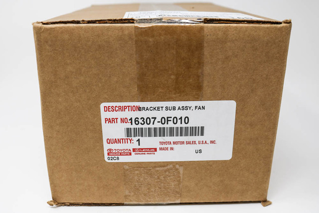 16307-0F010 - Bracket Sub-Assembly, Fan 1998-2009 Toyota | Longo Toyota ...