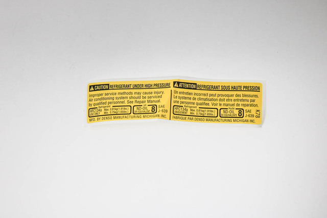 88723-08050 - Caution Label 2004-2014 Toyota Sienna | Longo Toyota Parts