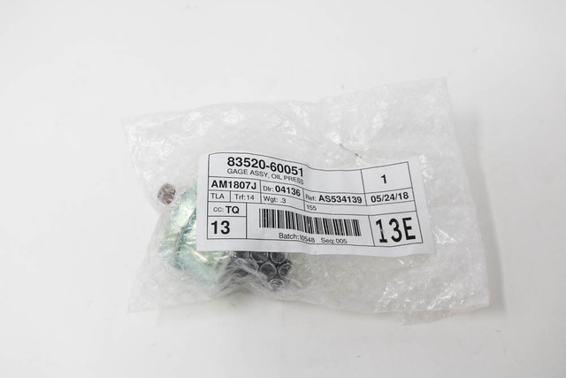 83520-60051 - Engine Oil Pressure Sensor 1998-2022 Toyota | Longo ...