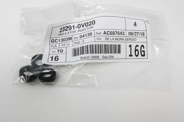 23291-0V020 - Fuel Injector Seal 2001-2024 Toyota | Longo Toyota Parts