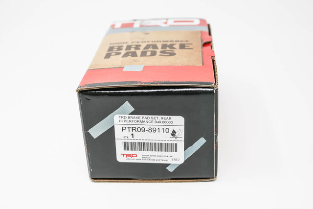 PTR09-89110 - TRD, Brake Pads 2003-2018 Toyota | Longo Toyota Parts