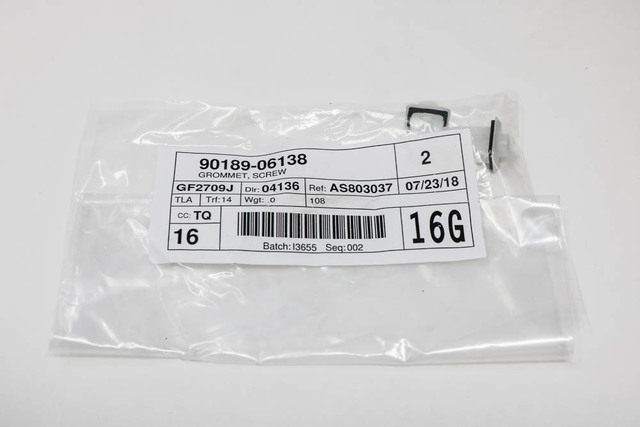 90189-06138 - Cover Grommet 2011-2020 Toyota Sienna | Longo Toyota Parts