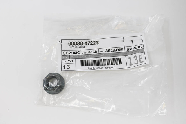 90080-17223 - Lower Control Arm Nut 2000-2025 Toyota | Longo Toyota Parts