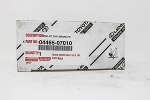 04465-07010 - Brake Pads Front 2010-2017 Toyota | Longo Toyota Parts