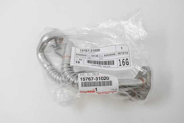 15767-31020 - Engine Oil Cooler Line 2007-2016 Toyota | Longo Toyota Parts