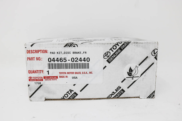 2018-2020 Toyota Brake Pads 04465-02440 | Longo Toyota Parts