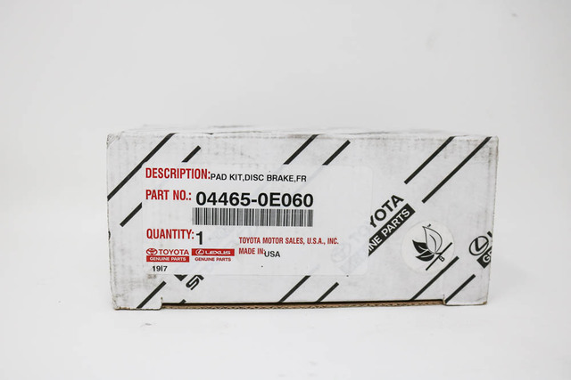 04465-0E060 - Disc Brake Pad Set Front 2018-2024 Toyota | Longo Toyota ...